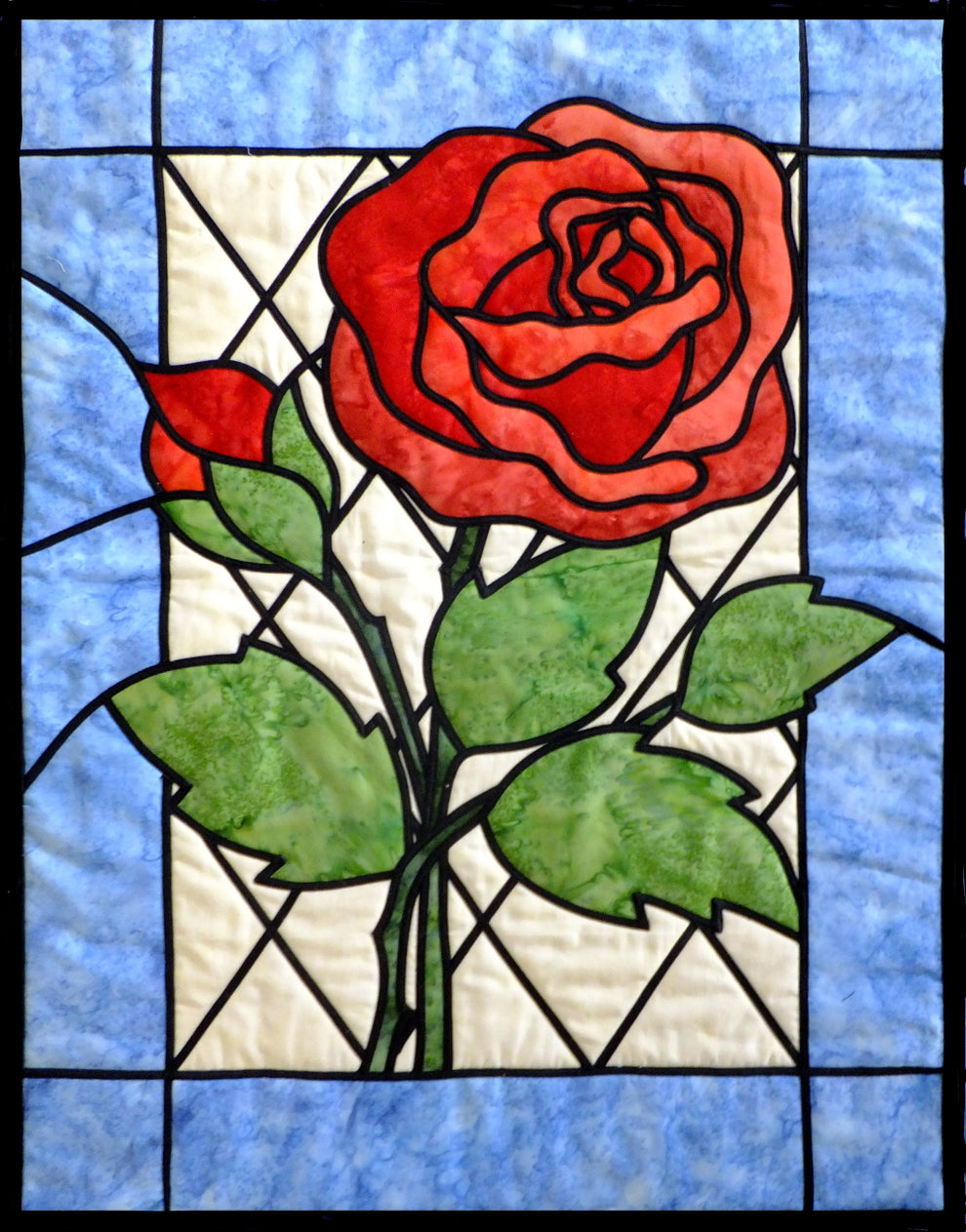 Stained Glass Rose – ArbeeDesigns